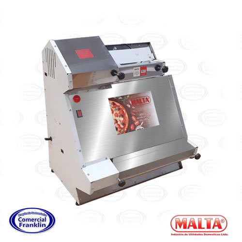 Sobadora Masa Pizza 50 - 28 cm. MALTA Comercial Franklin
