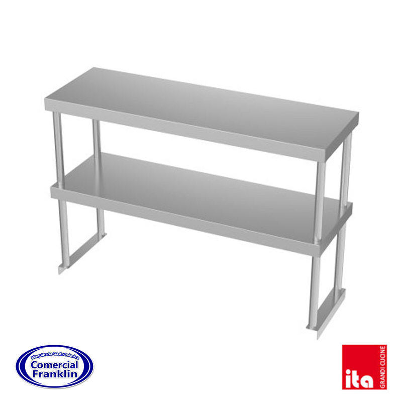 Plateo 2 Niveles 90×30 cm. ITA Comercial Franklin